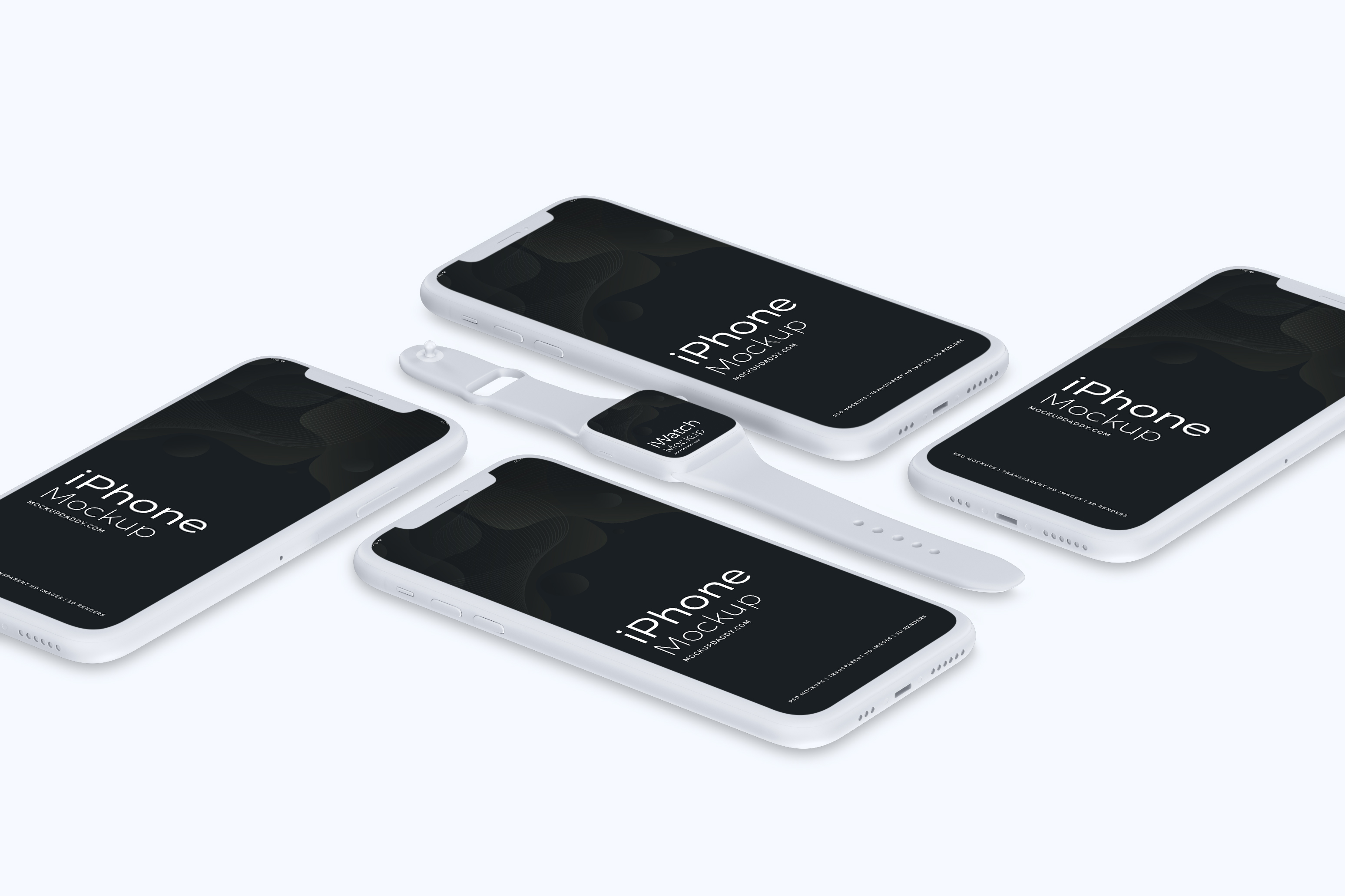 Iphone Psd Perspective