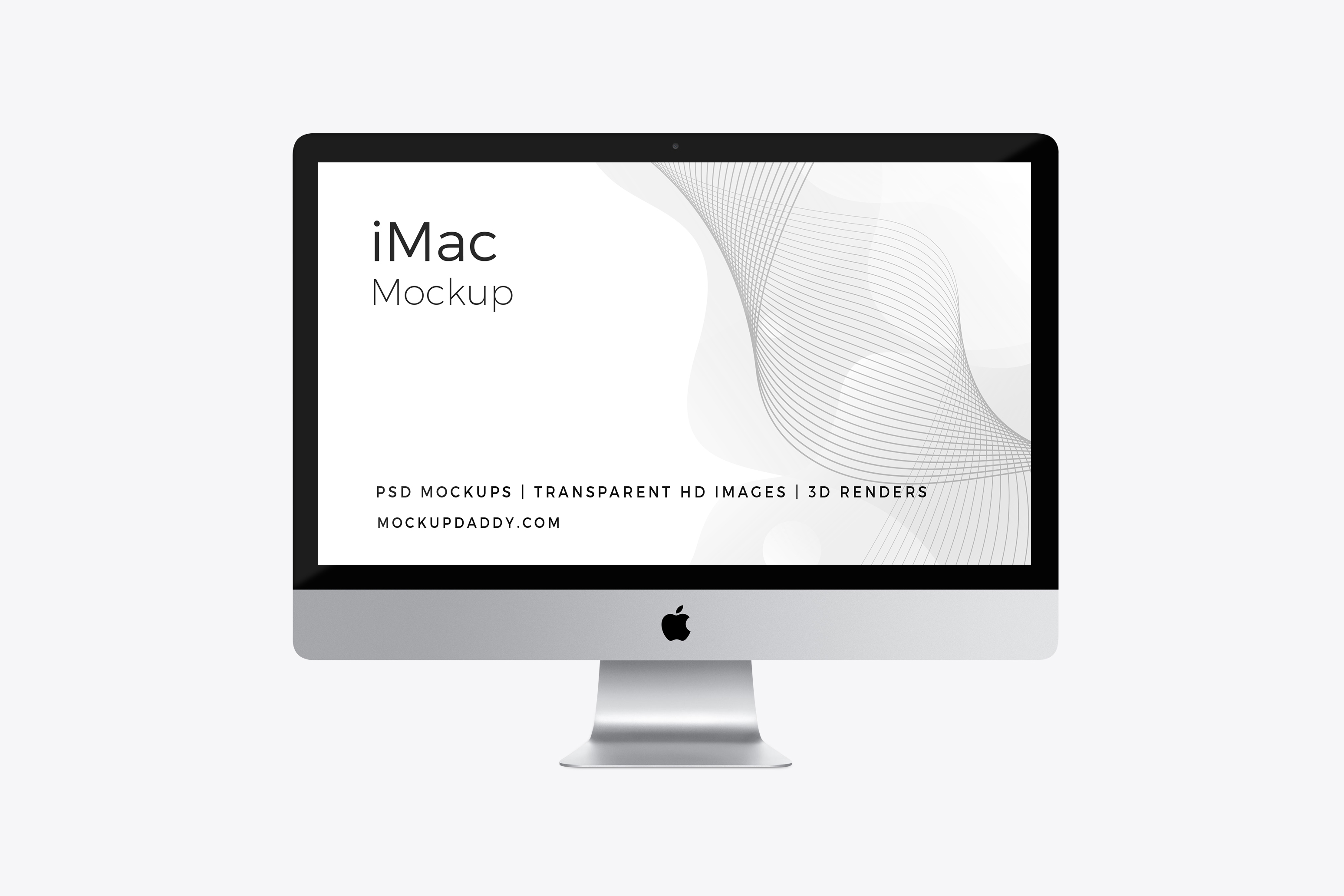Apple Monitor Psd