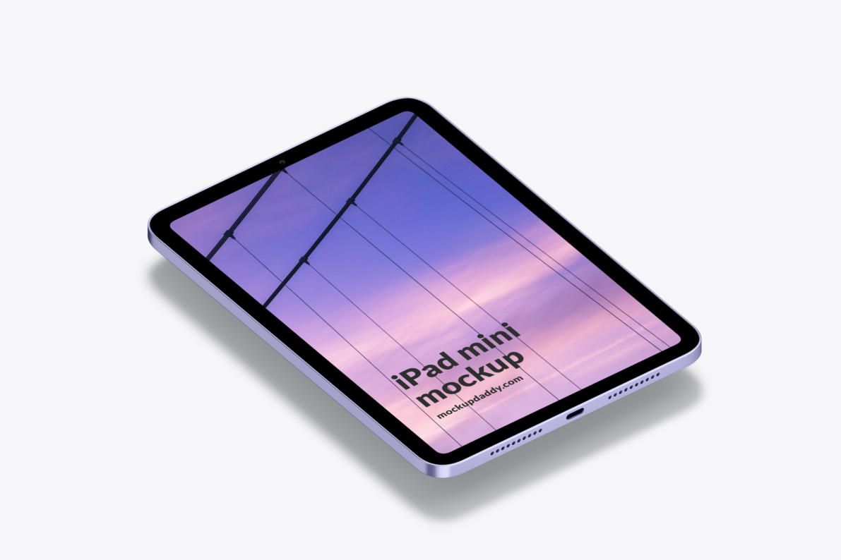iPad Mini Mockup - Mockup Daddy
