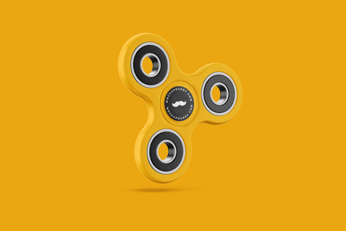 Fidget Spinner Mockup - Mockupdaddy