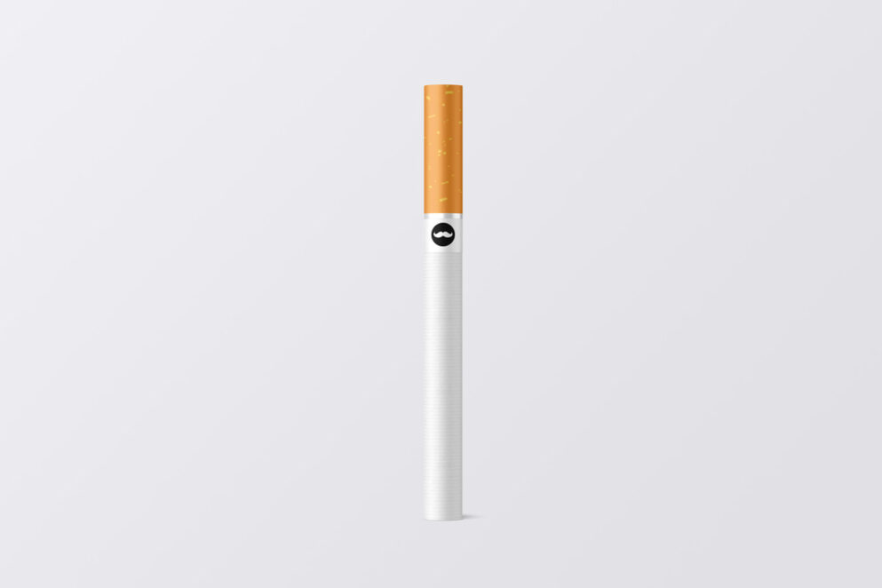 Cigarette and Packaging Mockup - Mockup Daddy