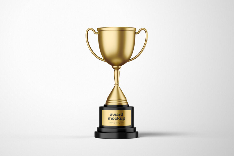 Trophy Mockup - Mockup Daddy