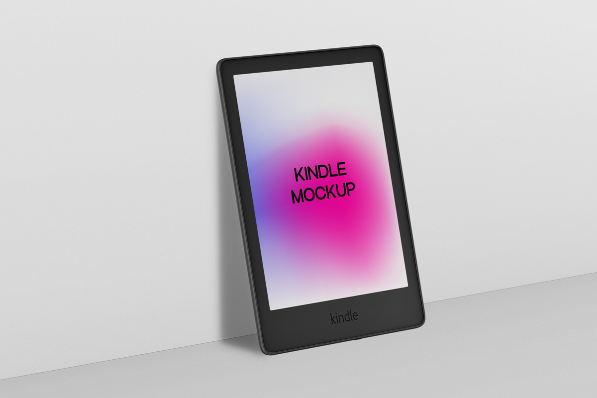 Kindle eBook Mockup - Mockup Daddy