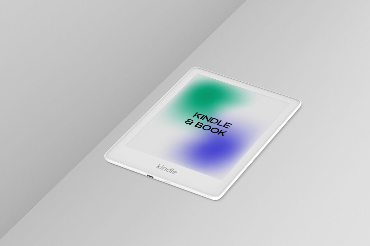 Kindle eBook Mockup - Mockup Daddy