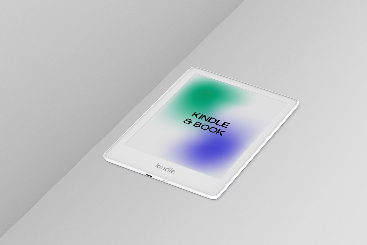 Kindle eBook Mockup - Mockup Daddy